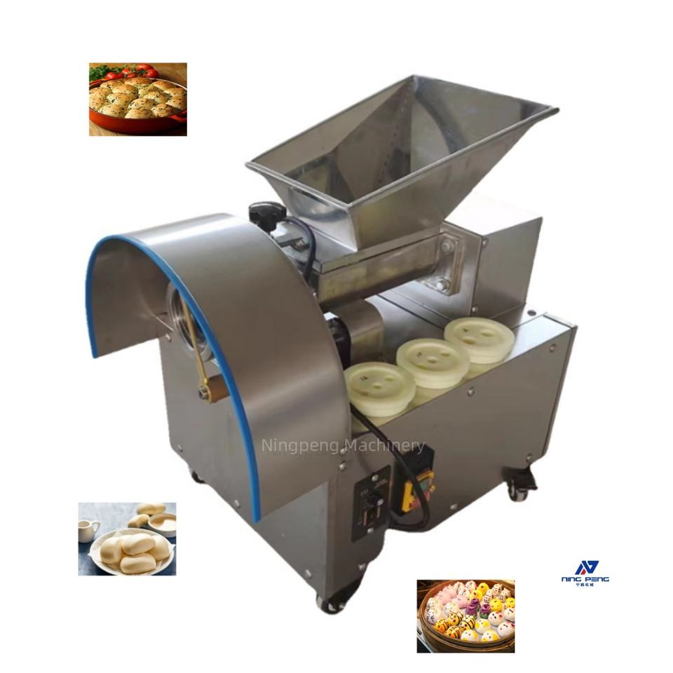 Adjustable Automatic Burger Bun Dough Divider Rounder Making Machine ...