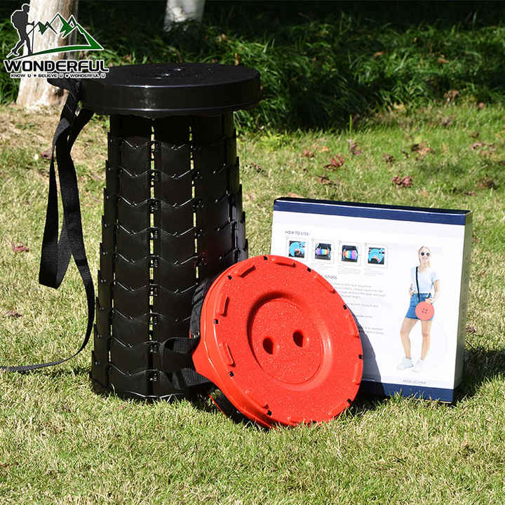 Retractable Folding Chair - Perfect for Camping & Hiking