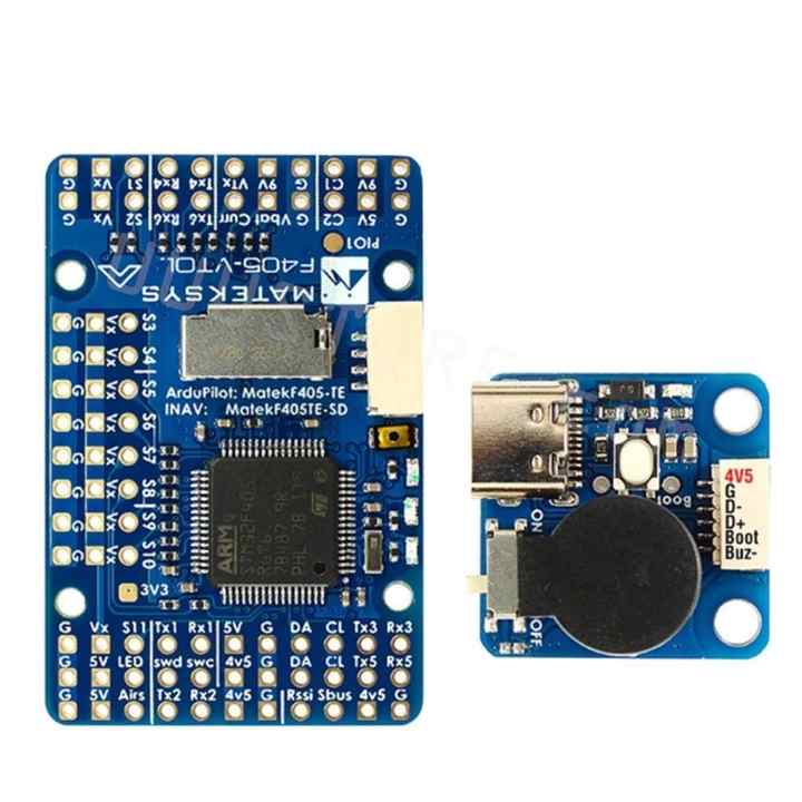 MATEK MATEKSYS F405-VTOL STM32F405RGT6 Flight Controller Built-in OSD ...