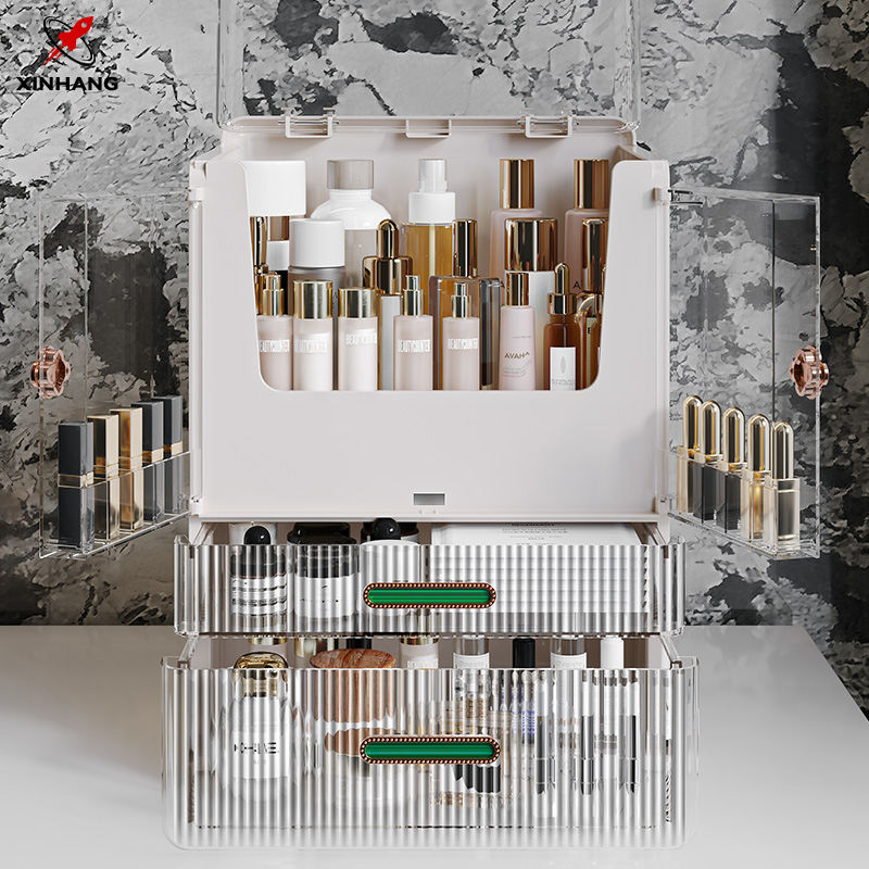 XinHang Thickened Desktop Storage Box with Drawer Creative Plastic ...