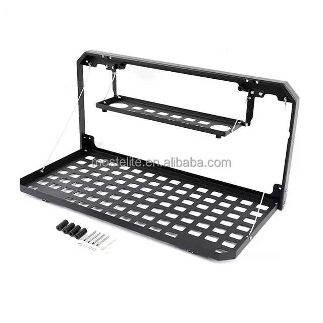 Stainless Steel Tailgate Storage Rack for Jetour T2 Traveler