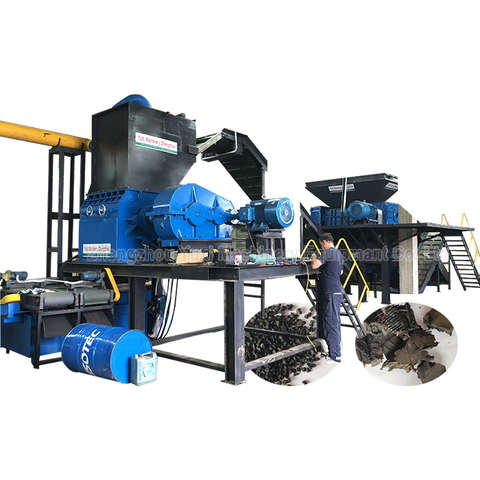 100 Ton Tyre Recycling Plant - Efficient Rubber Recycling