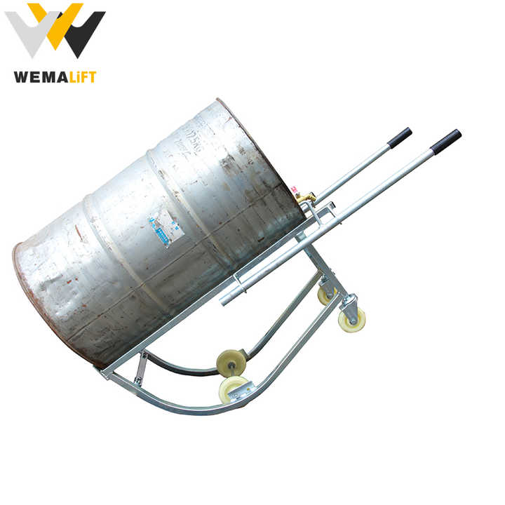 55 Gallon Steel Drum Oil Drum Transporter Trolley - 1 Year Warranty