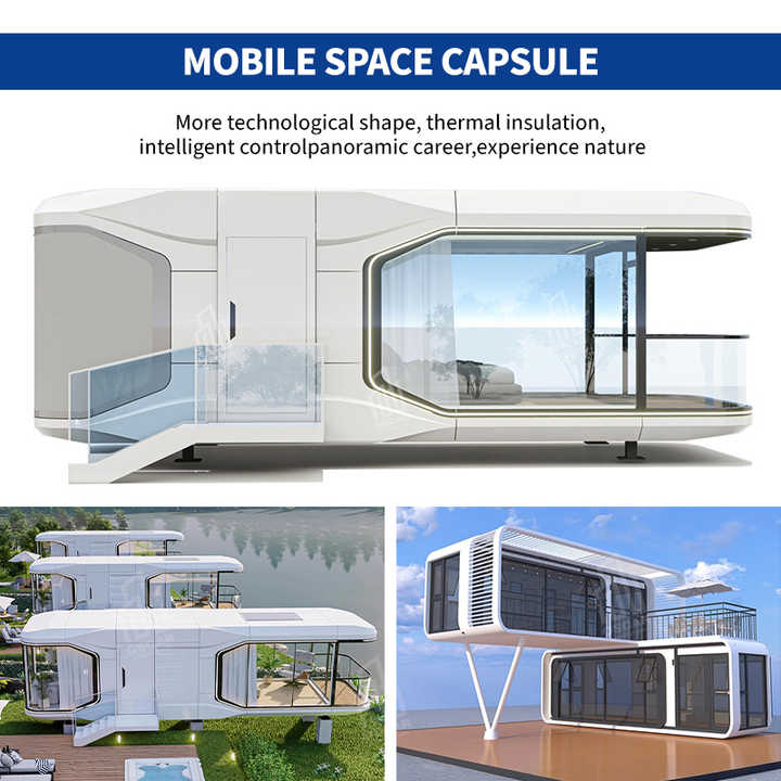 Tourism Living Factory Capsule Room with Solar Panel Kitchen Beach ...