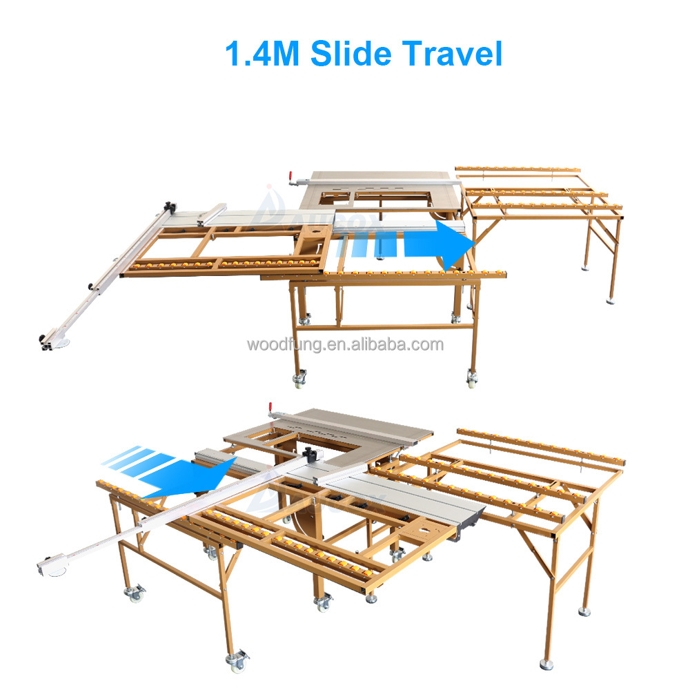 MJ-09BG Pro Max Multifunctional Folding Table Saw,Folding Panel Saw