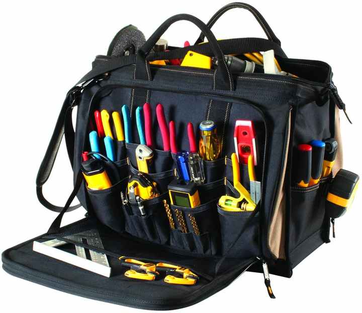 FREE SAMPLE 1539 Multi-Compartment Tool Bag - Heavy Duty