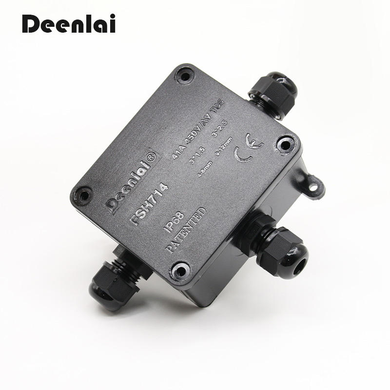 3 Way IP68 Weatherproof Electrical Housing Polycarbonate Plastic ...