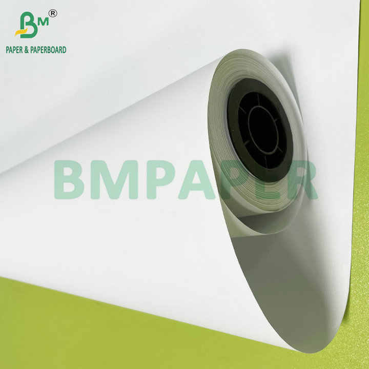 20lb Inkjet Bond Paper Roll 24" x 150' For Wide Format CAD Plotter ...