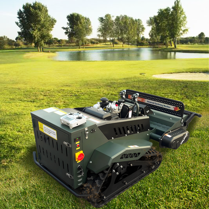 Free Shipping CE Remote Controlled Gasoline Lawn Mower zero Turn ...