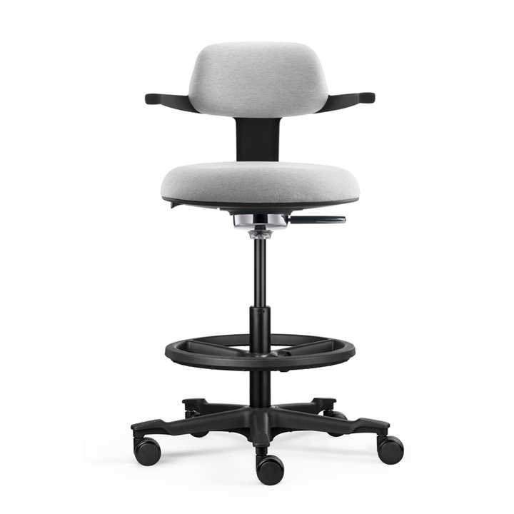 Ergonomic Chair Stool - Adjustable & Swivel Drafting Desk