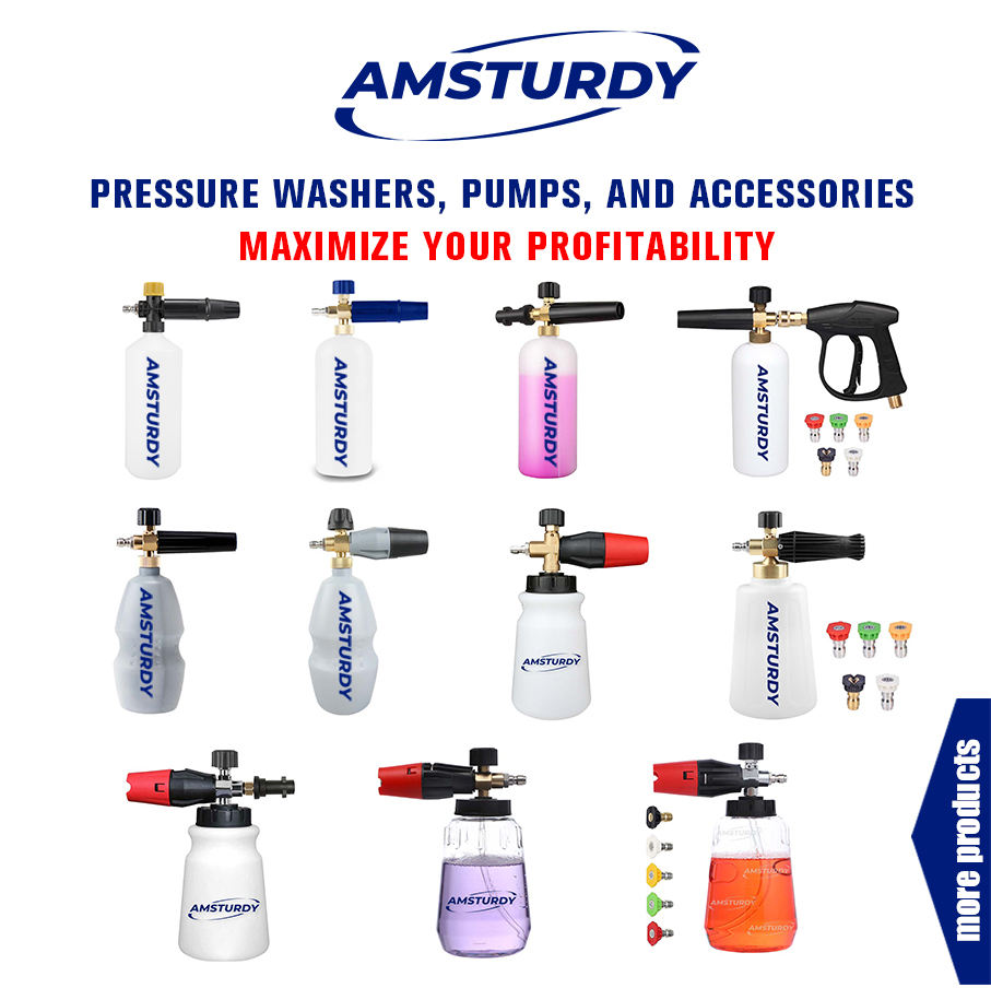 Amsturdy Foam Cannon Plastic Car Washer Automotive Green Bottle Cap ...