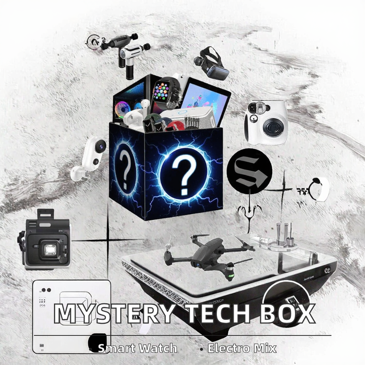 Lucky Electronics Random Vintage Mystery Festival Gift Boxes 4G Devices SIM Surprise Mysterious ...