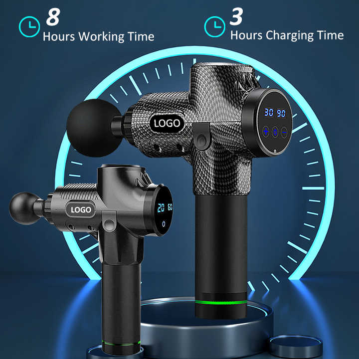 Cheap Massage Gun with LCD Touch Screen - Deep Tissue Massage