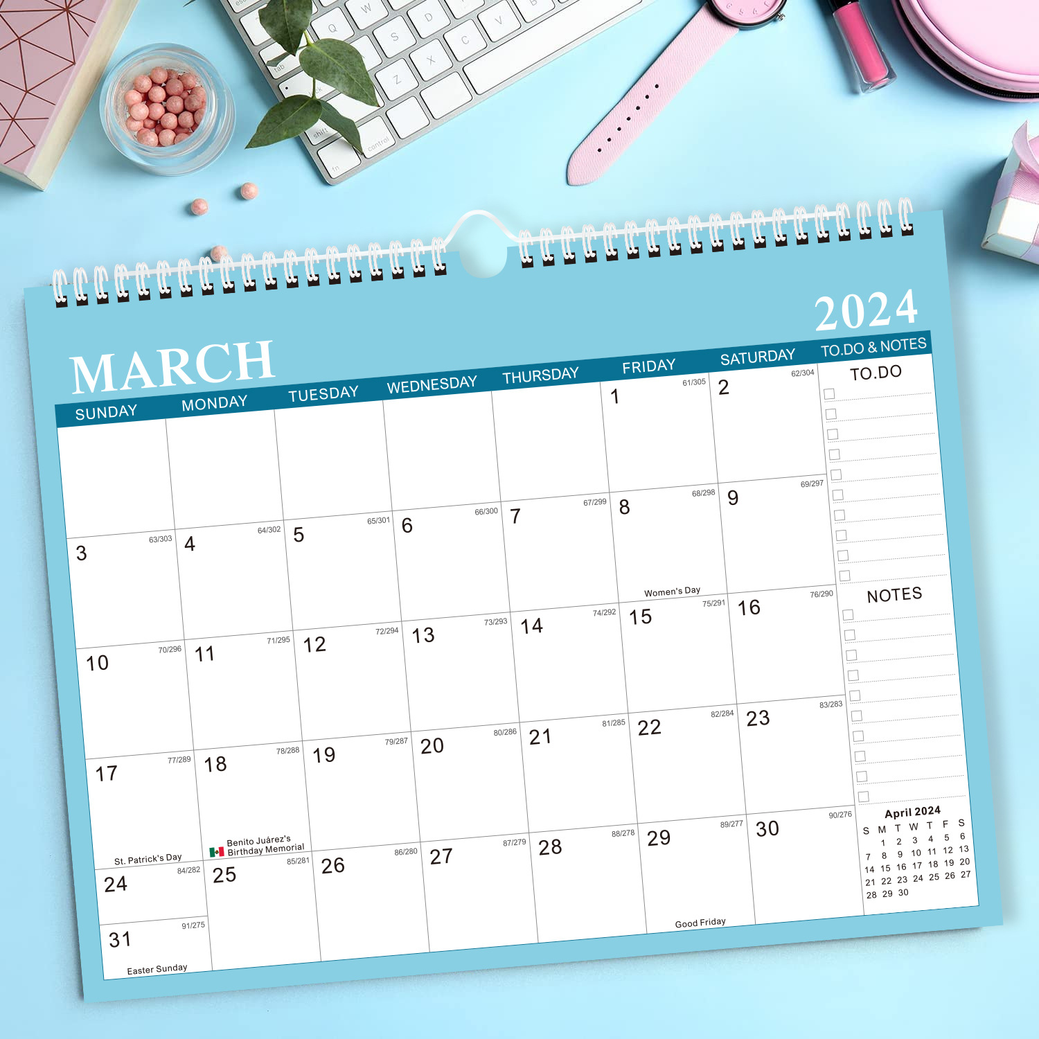 Perfecte Planning Companion: Organiseer uw jaar met kalender voor de ...