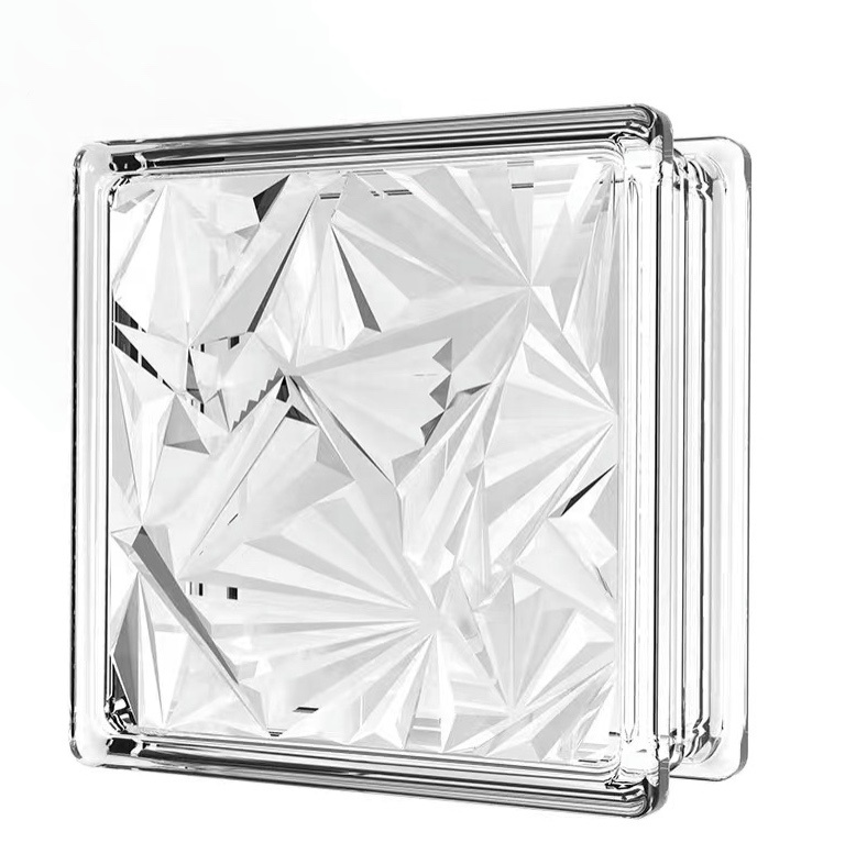 Glass Block - Clear Decorative Building Blocks 190x80mm