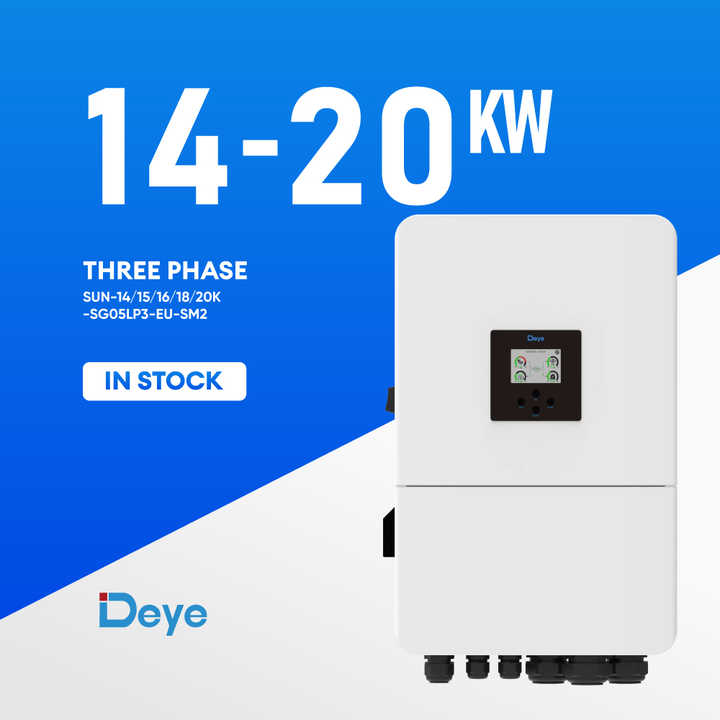 Deye Hybrid Solar Inverters - Efficient 3phase Solutions
