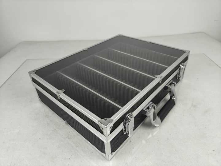 Durable Aluminum Coin Display Case Slab Holders Storage Box Protection ...