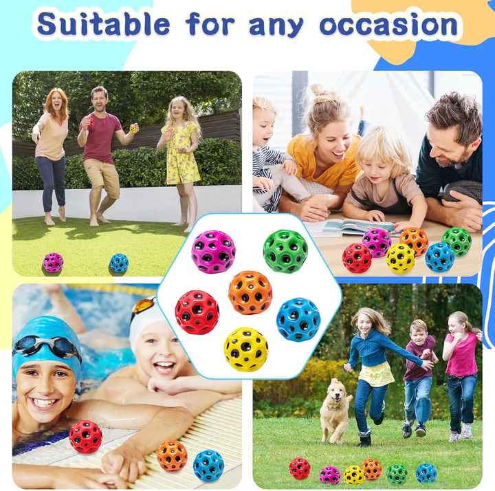 Custom PU Foam High Bounce Space Balls with Logo Wholesale