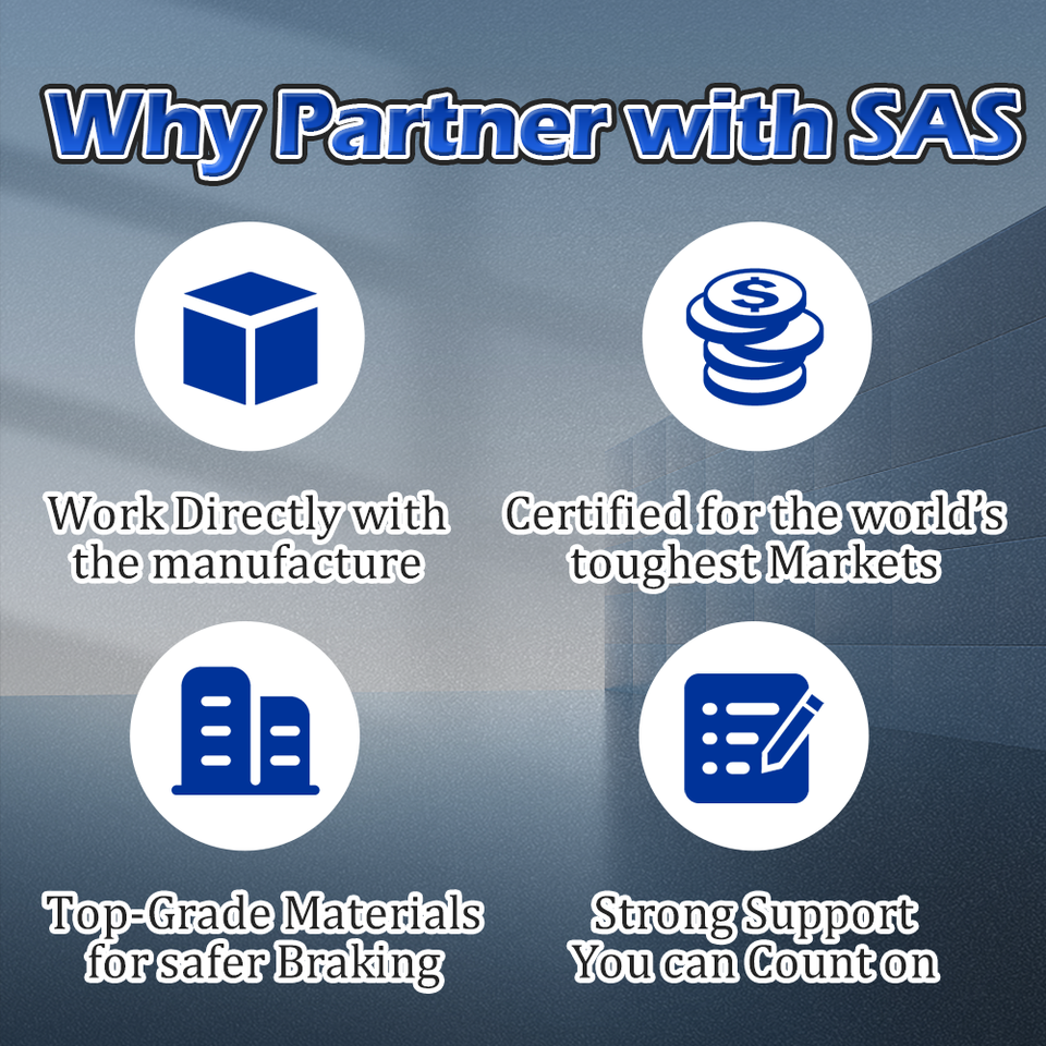 SAS High-precision Professional Car Brake Discs Without Vibration ...