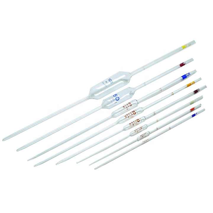 Laboratory Class a Grade 25ml 50ml Glass Measuring Pipette Volumetric ...
