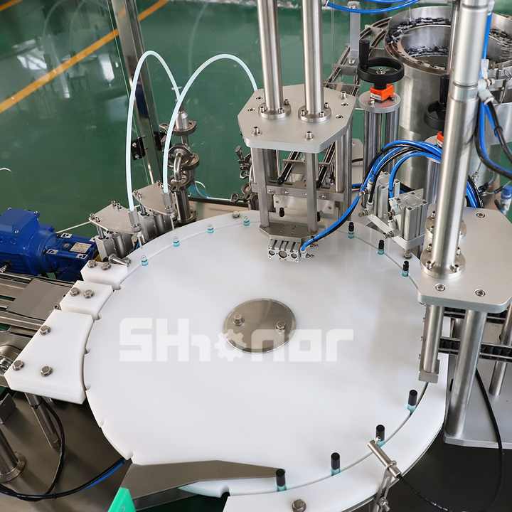 Automatic Crimping 3ml Vacuum Sample Vial Capping Small Rotary Bottle ...