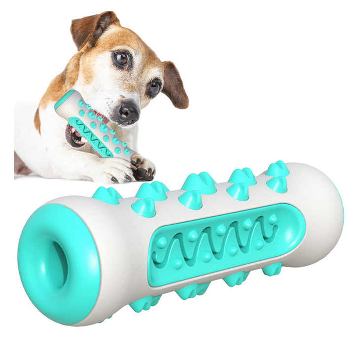 ZMAKER Custom Dental Care Rubber Dog Chew Toys for Clean Teeth