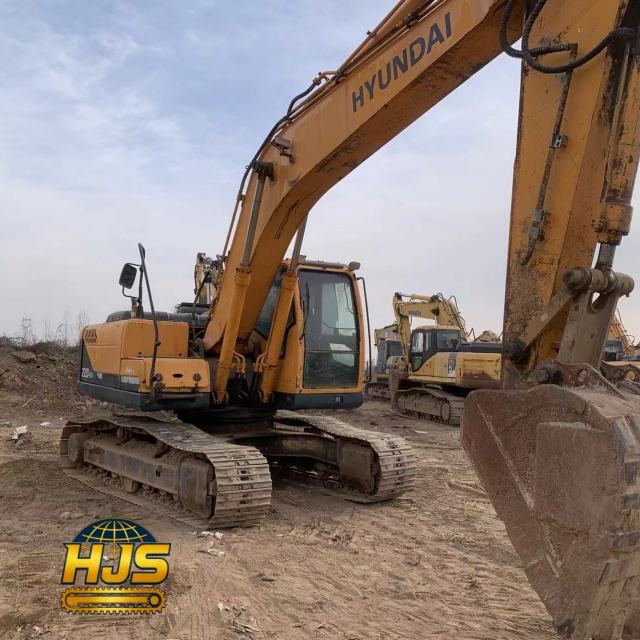 Original Hyundai R220-9S Used 22 Ton Crawler Excavator Kawasaki ...