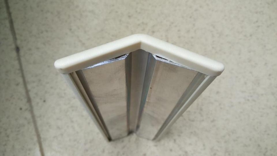 Rigid PVC Drywall Round Angle Corner Bumper Guards