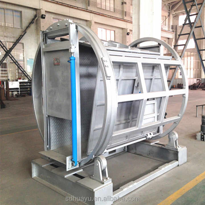 Supply Cattle Cow Halal Rotational Killing Box Reverse Case Slaughter ...