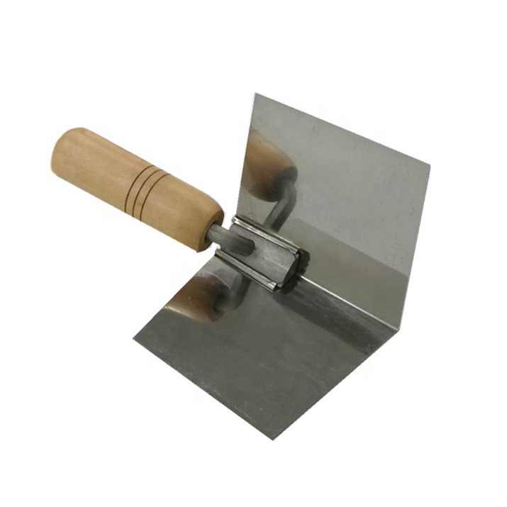 Adjustable Corner Trowel - Drywall Tools with Wood Handle
