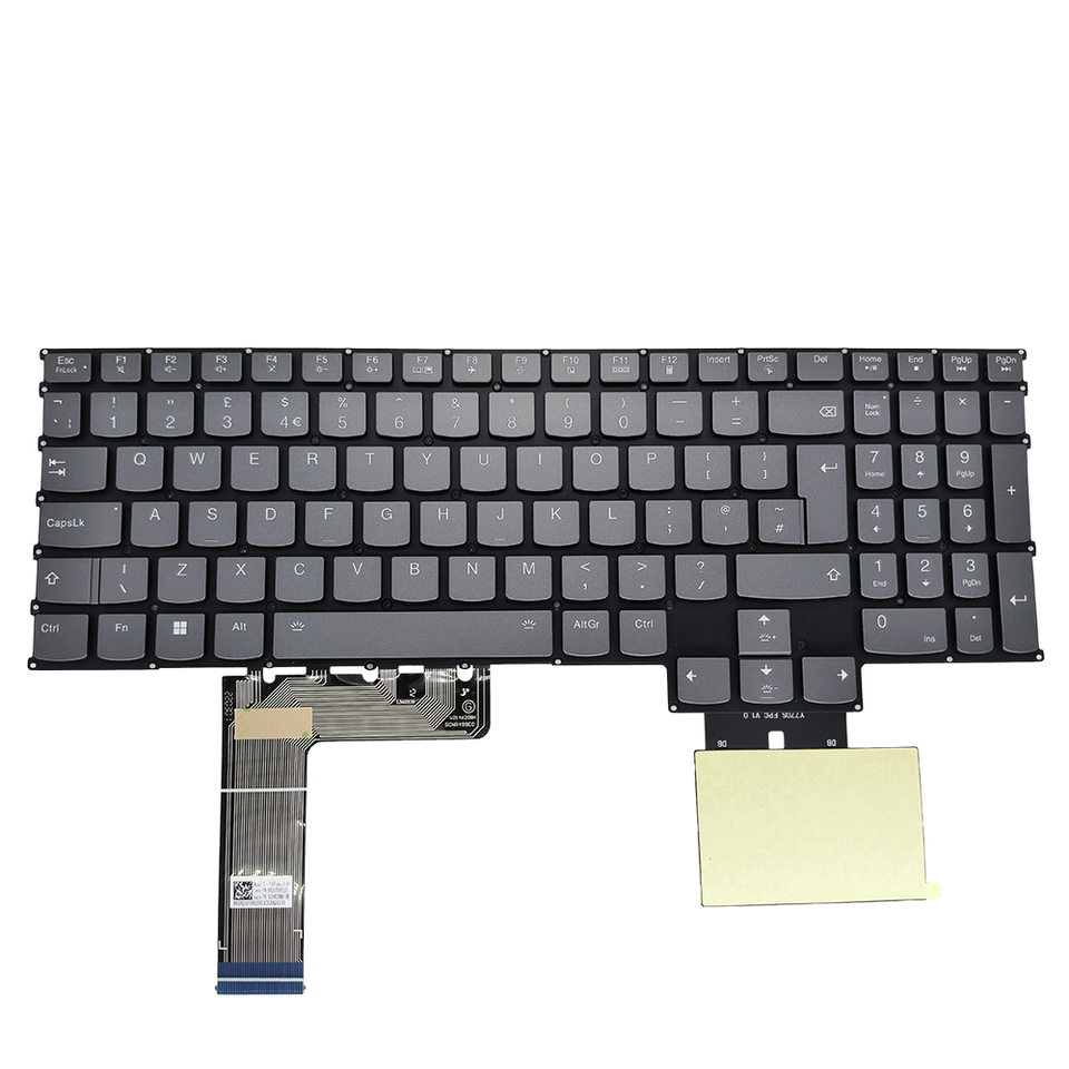 UK RGB Backlit Laptop Keyboard for LENOVO Ideapad Gaming 3/15IAH7 3 ...