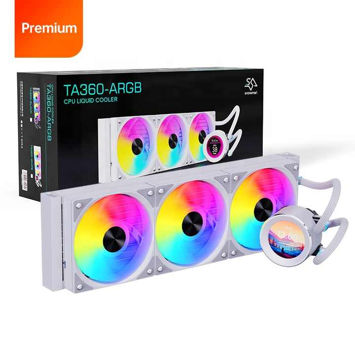 Snowman 360mm ARGB AIO CPU Cooler - Efficient PC Cooling
