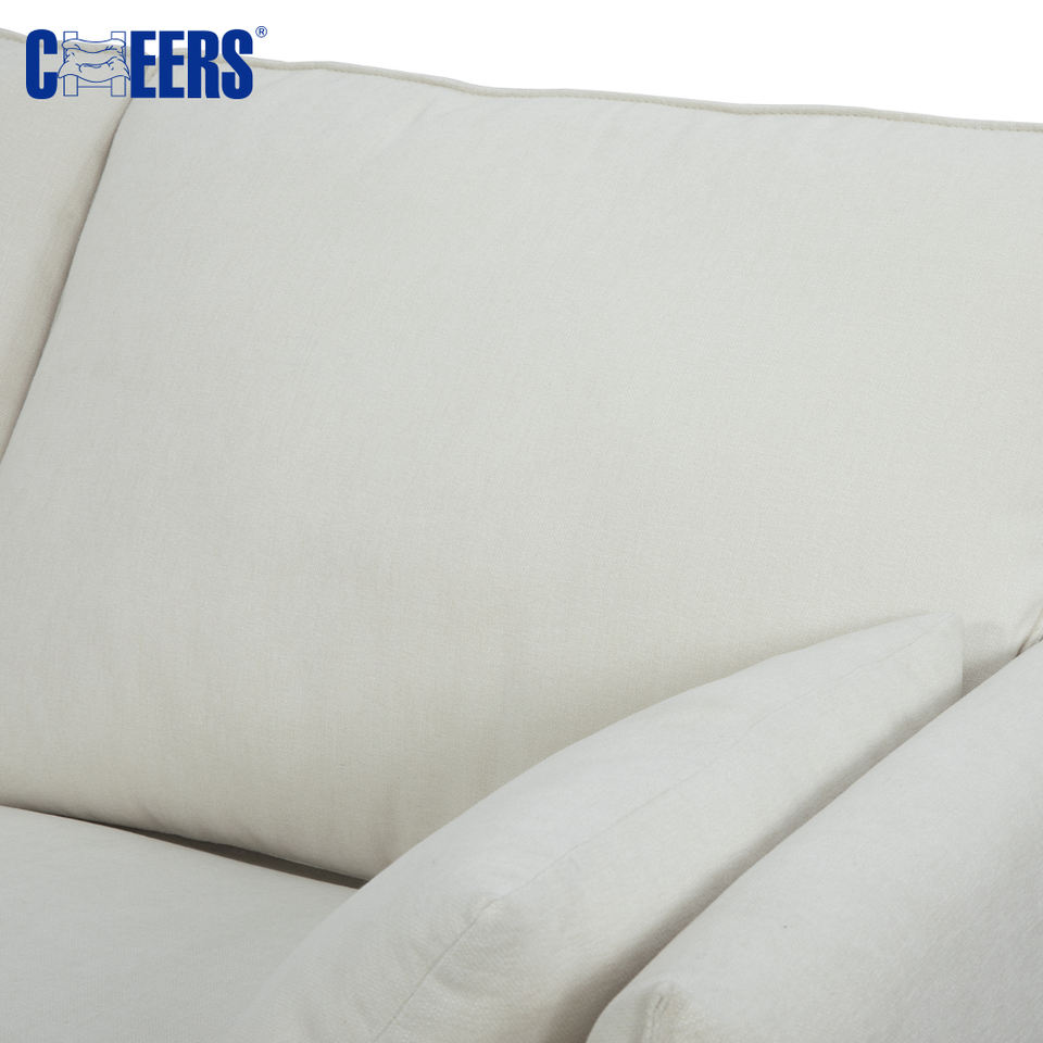 MANWAH CHEERS Electric Convertible L-Shape Sofa Bed Set Fabric Modular ...