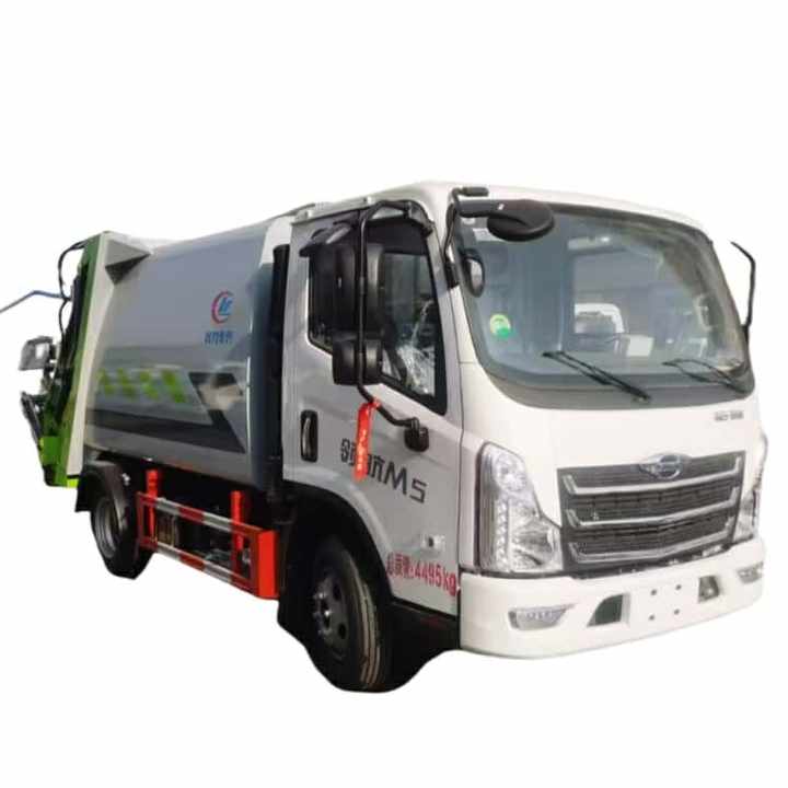 High Quality Small 6m3 Compactor Garbage Truck Rubbish Bin Collection ...