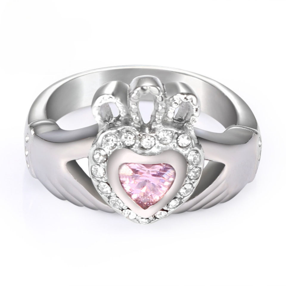 European American-style Princess Style Fashion Pink-diamond Crown ...