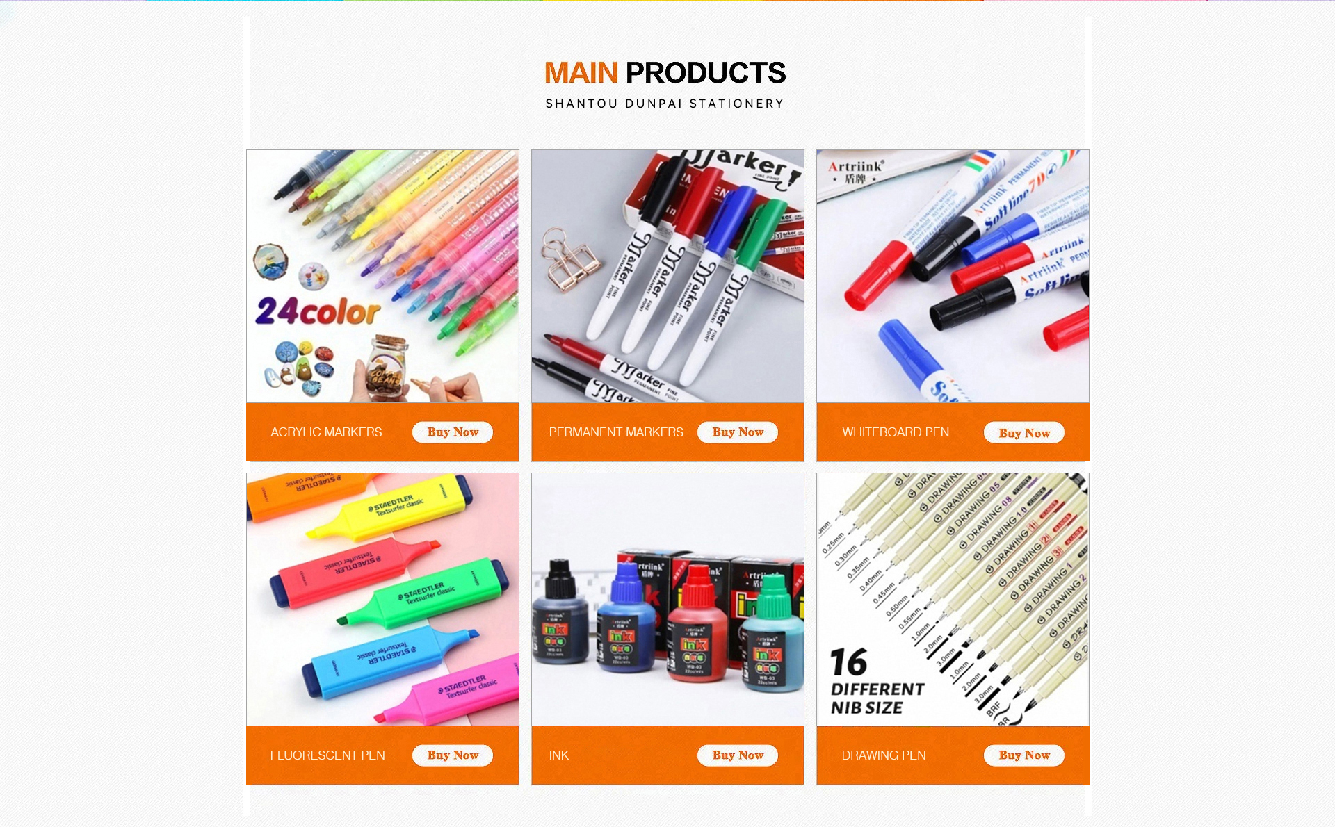 Shantou Dunpai Trading Co., Ltd. - Markers, Whiteboard Pens
