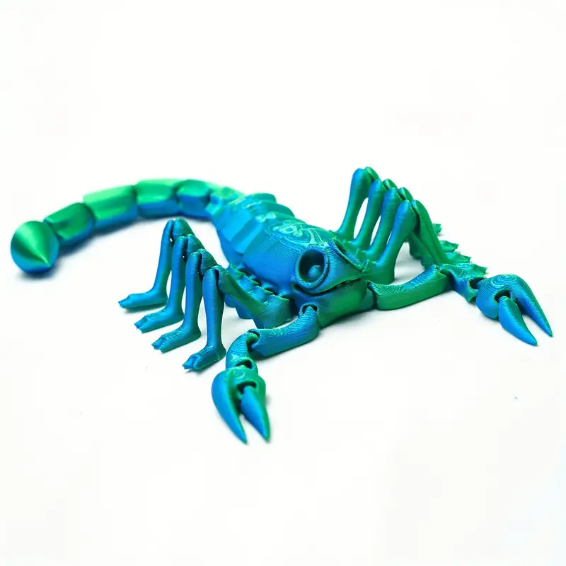 3D Printed Movable Scorpion Toy - Perfect for Animal Lovers