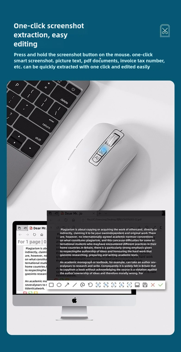 2025 Mouse Thin Silent Rechargeable Ai Intelligent Mouse Translator ...
