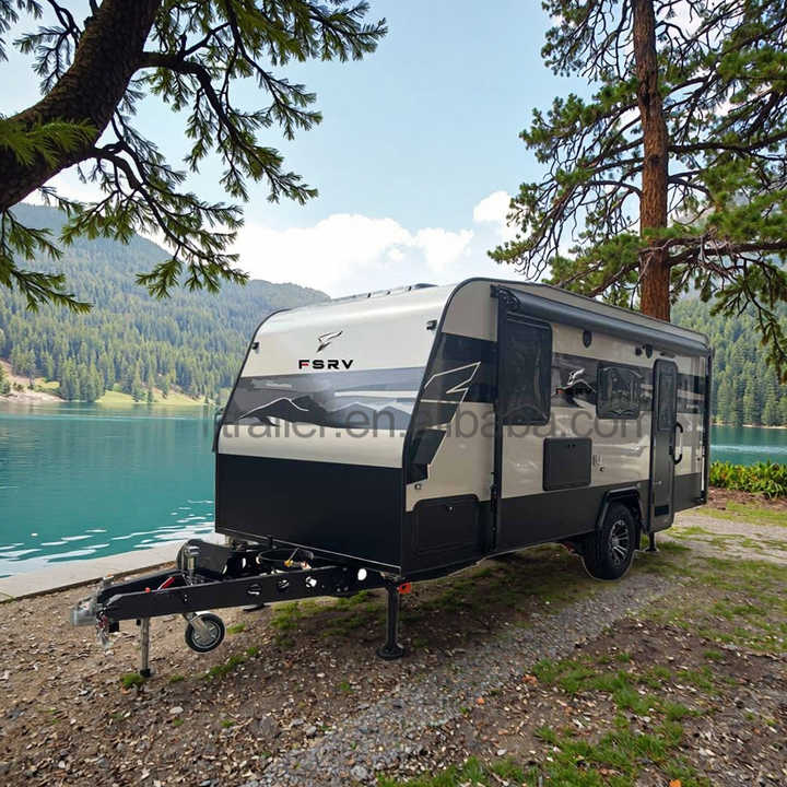 Modern Style Customize Rv Caravan Trailer Mobile Outdoor Camping 17.6 ...