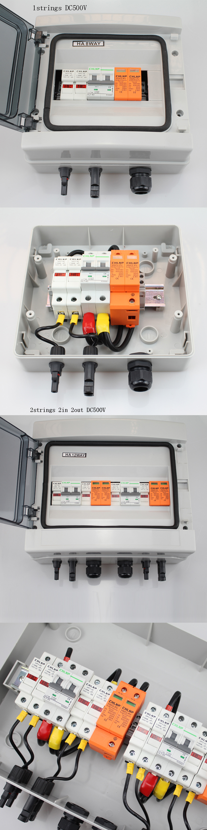 Photovoltaic DC distribution cabinet Photovoltaic grid-connected power ...