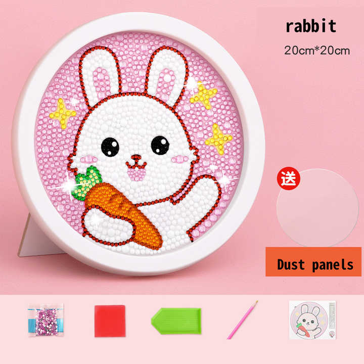 Educational 5D Diamond Painting Set for Kids - Creative Fun