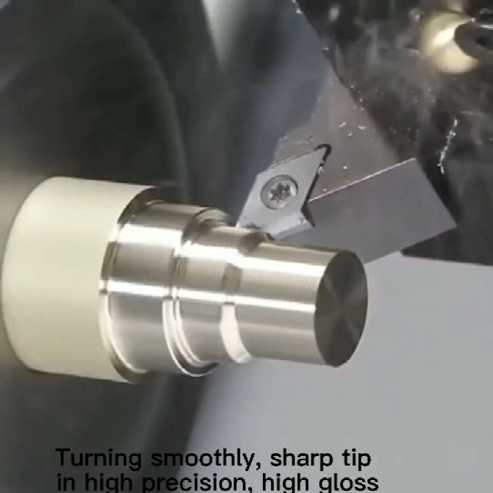 CNC PCBN 6 Tip Turning Inserts for Hardened Steel & Cast Iron