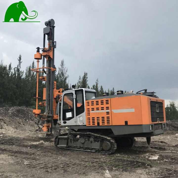 Crawler Open-bore Drilling RIGS Mine Drilling Rig with Bore Sizes of 80 ...