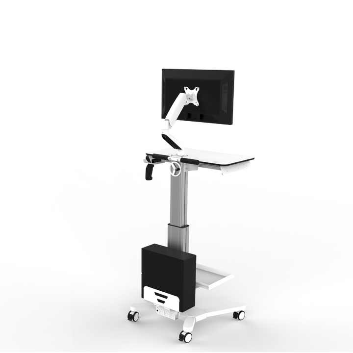 Medical Monitor Cart - Mobile Workstation for Hospitals