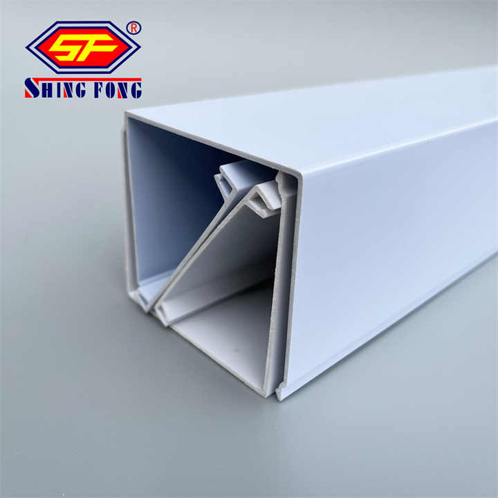 Electric Chute PVC Goulotte Cable Trunking Plastic Square Duct 40x40mm ...