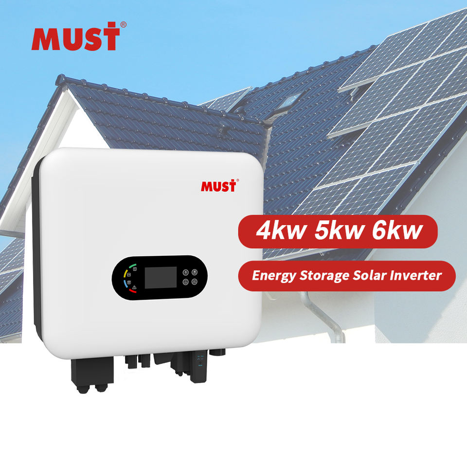 MUST PH1100 PRO 6KW 48V Hybrid Solar Inverter Reliable On/Off-Grid ...