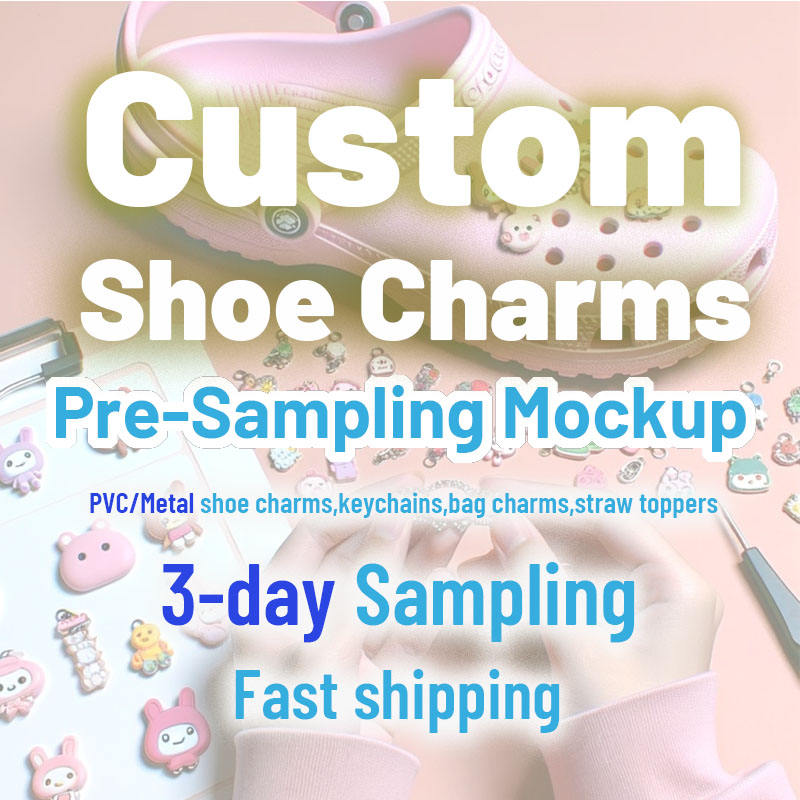 Custom Designer PVC Decoration - Personalized Shoe Charms