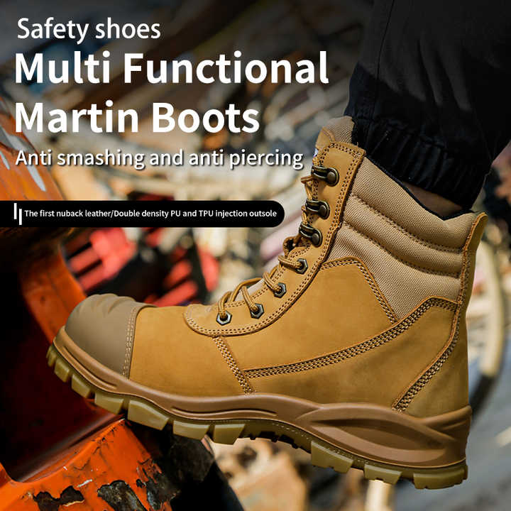 Zstep Safety Boots - Durable TPU Work Shoes for All Seasons