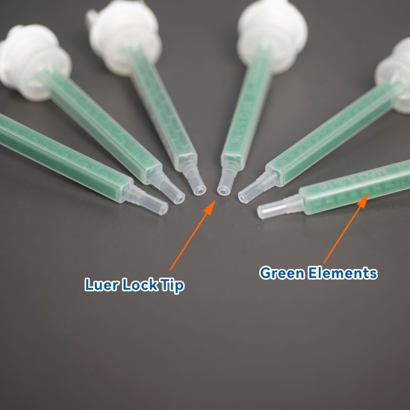 MFQ 05-24L Adhesive Static Mixing Tube - 1:1/2:1 Cartridges