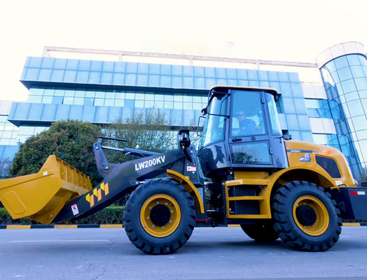 Official Lw200kv Small Wheel Loader 2 Ton Compact Articulated Loader ...